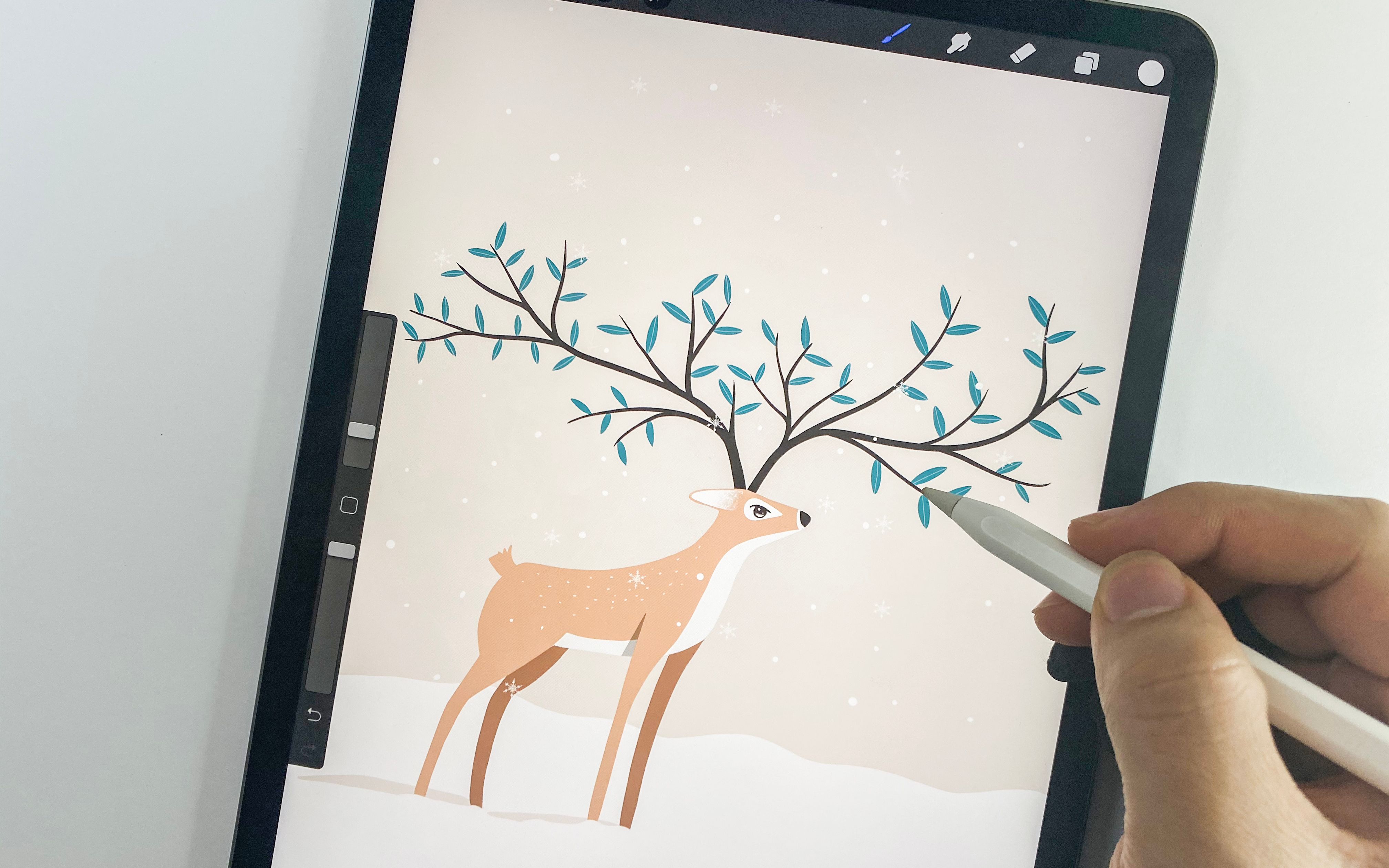 【iPad绘画】procreate｜会画画真的太好啦_哔哩哔哩_bilibili
