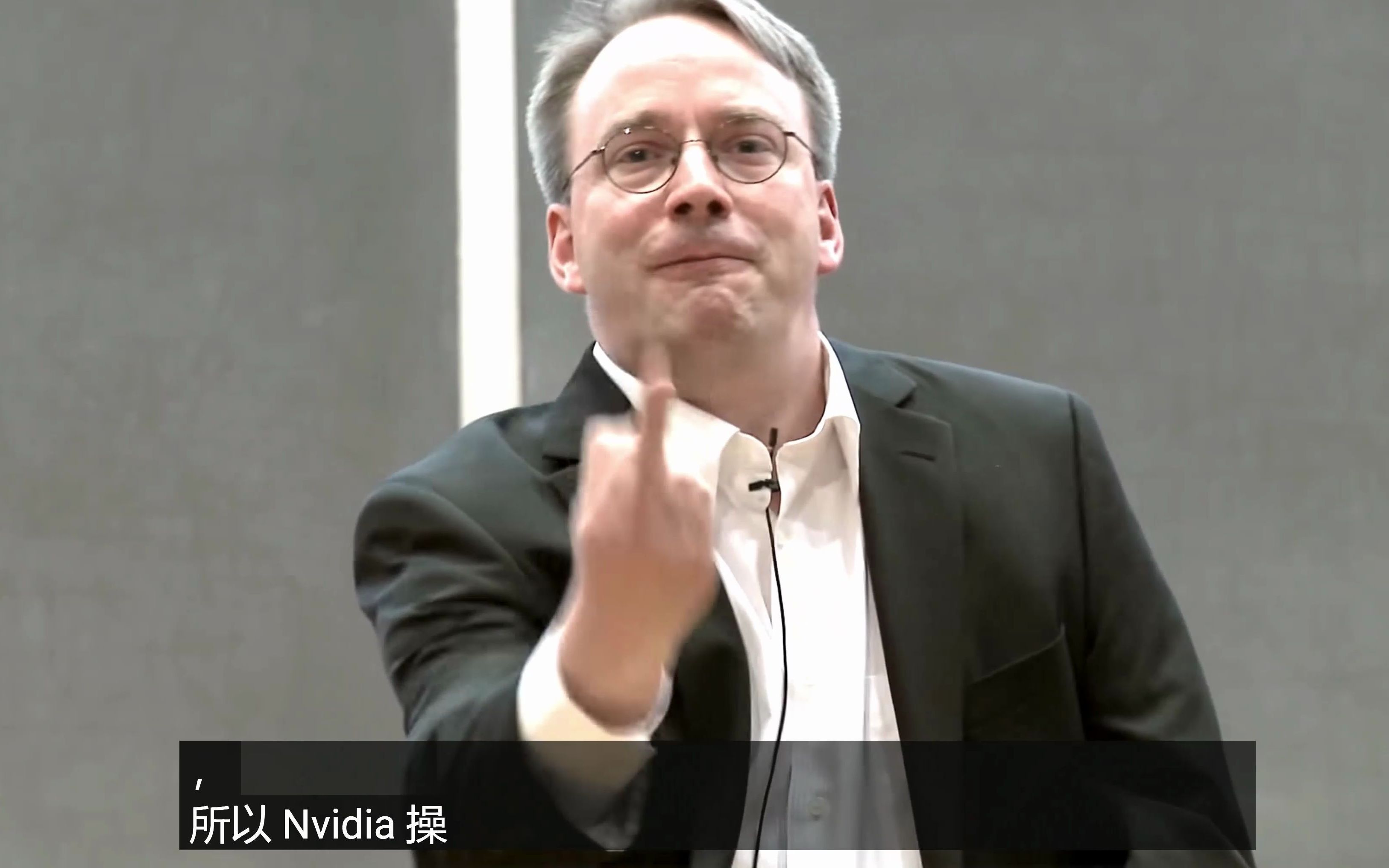 [4K]NVIDIA F**K YOU一小时纯享版_哔哩哔哩_bilibili