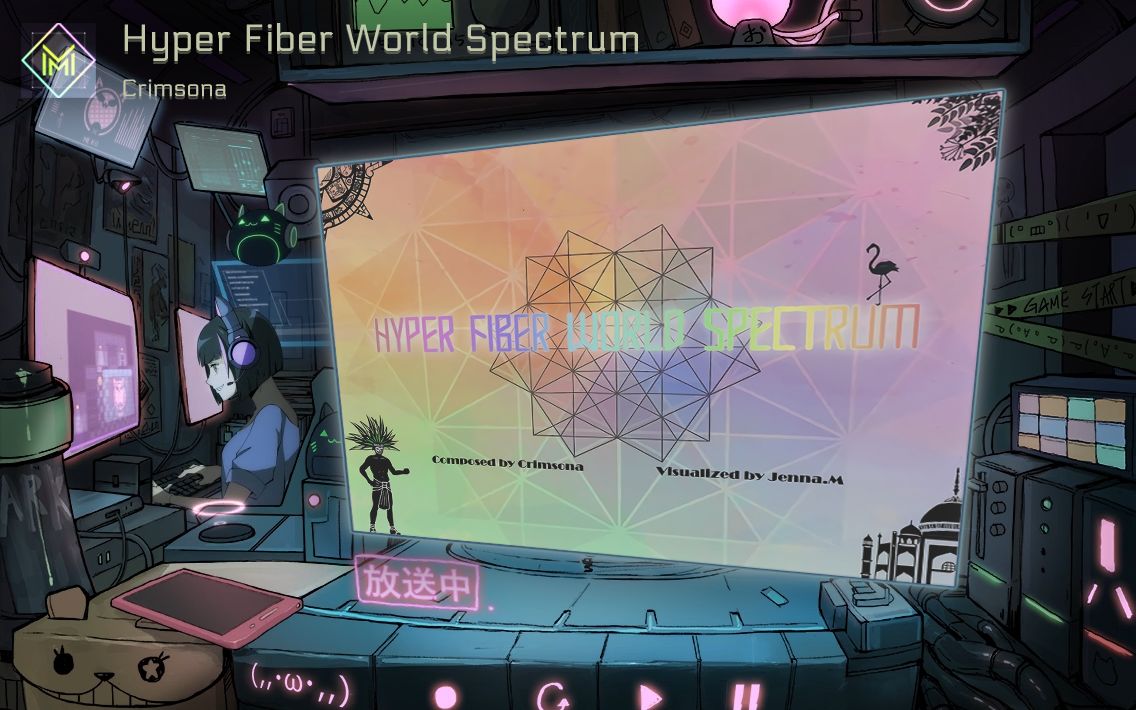 [Cytus II Fanmade] Hyper Fiber World Spectrum CHAOS Lv.14 - 视频下载 Video ...