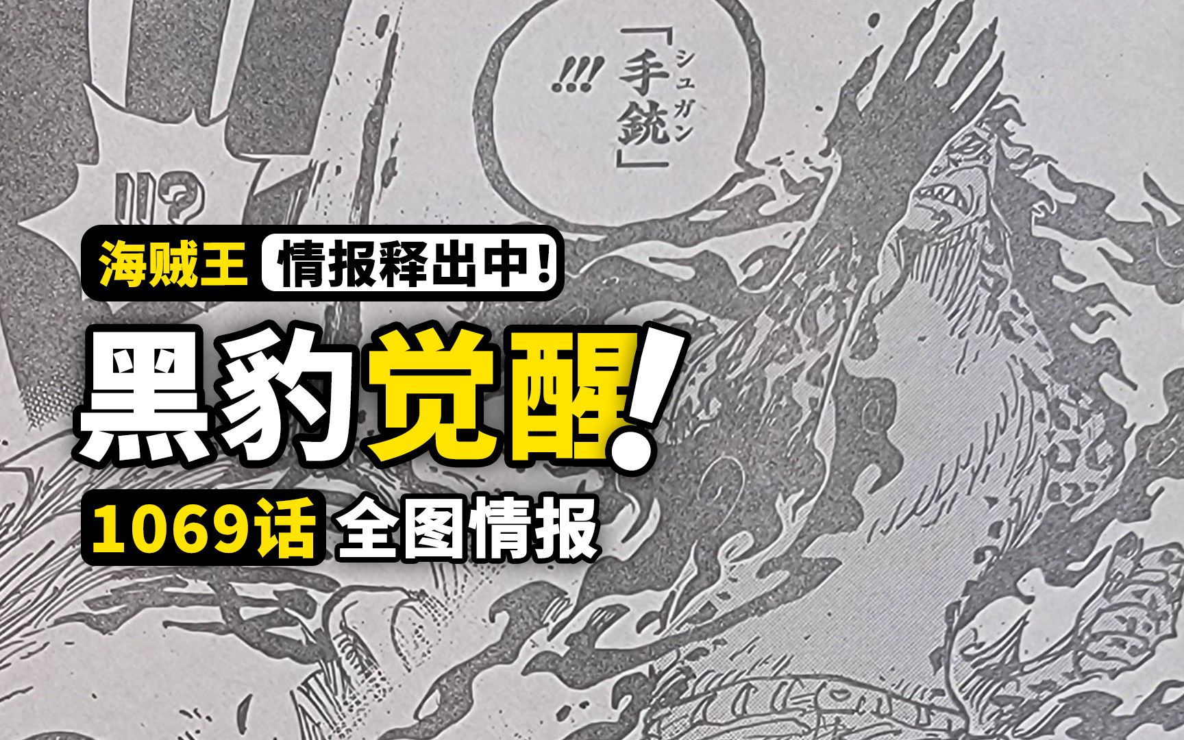 海贼王1069话全图情报解读!黑暗猎手罗布路奇!白神路飞再次出击!蛋尖岛超 哔哩哔哩
