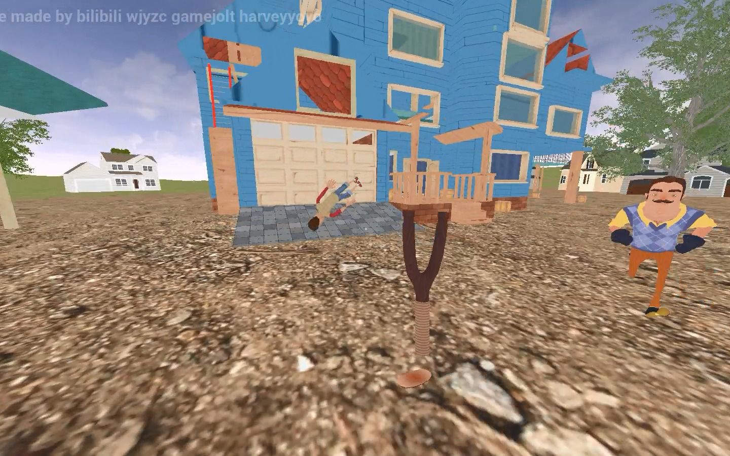 你好邻居Wjyzc同人Pre alpha拓展版 - 哔哩哔哩