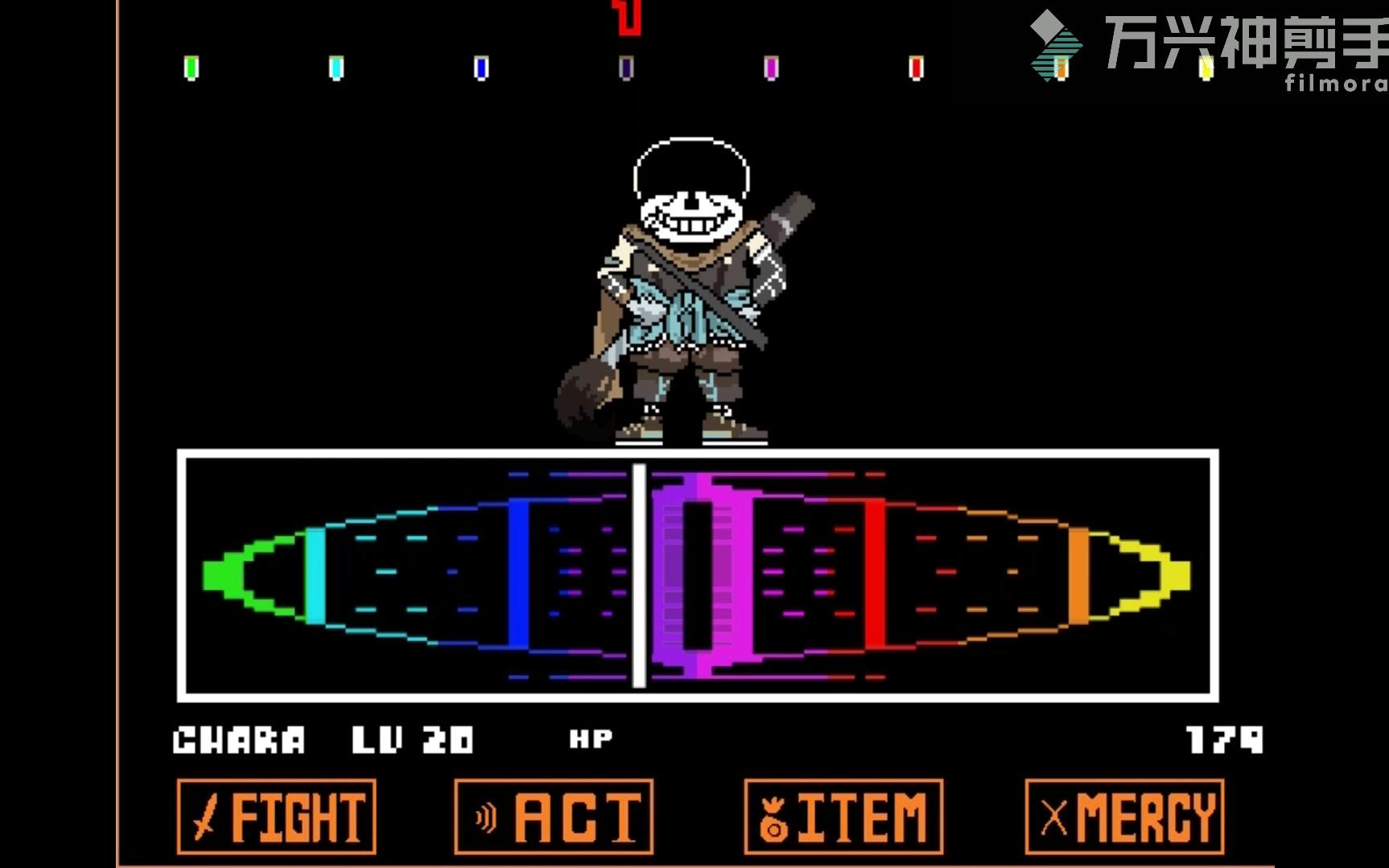 ink sans第三阶段通关(还卡了个bug）_哔哩哔哩_bilibili