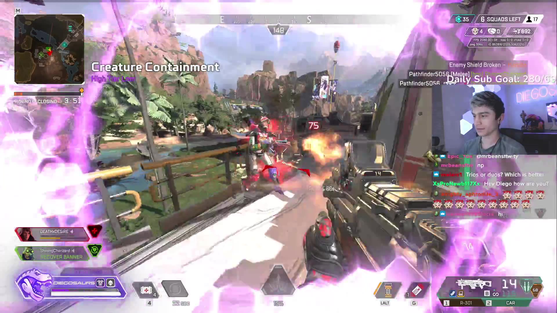 Diegosaurs 2022.03.24直播录像_APEX英雄