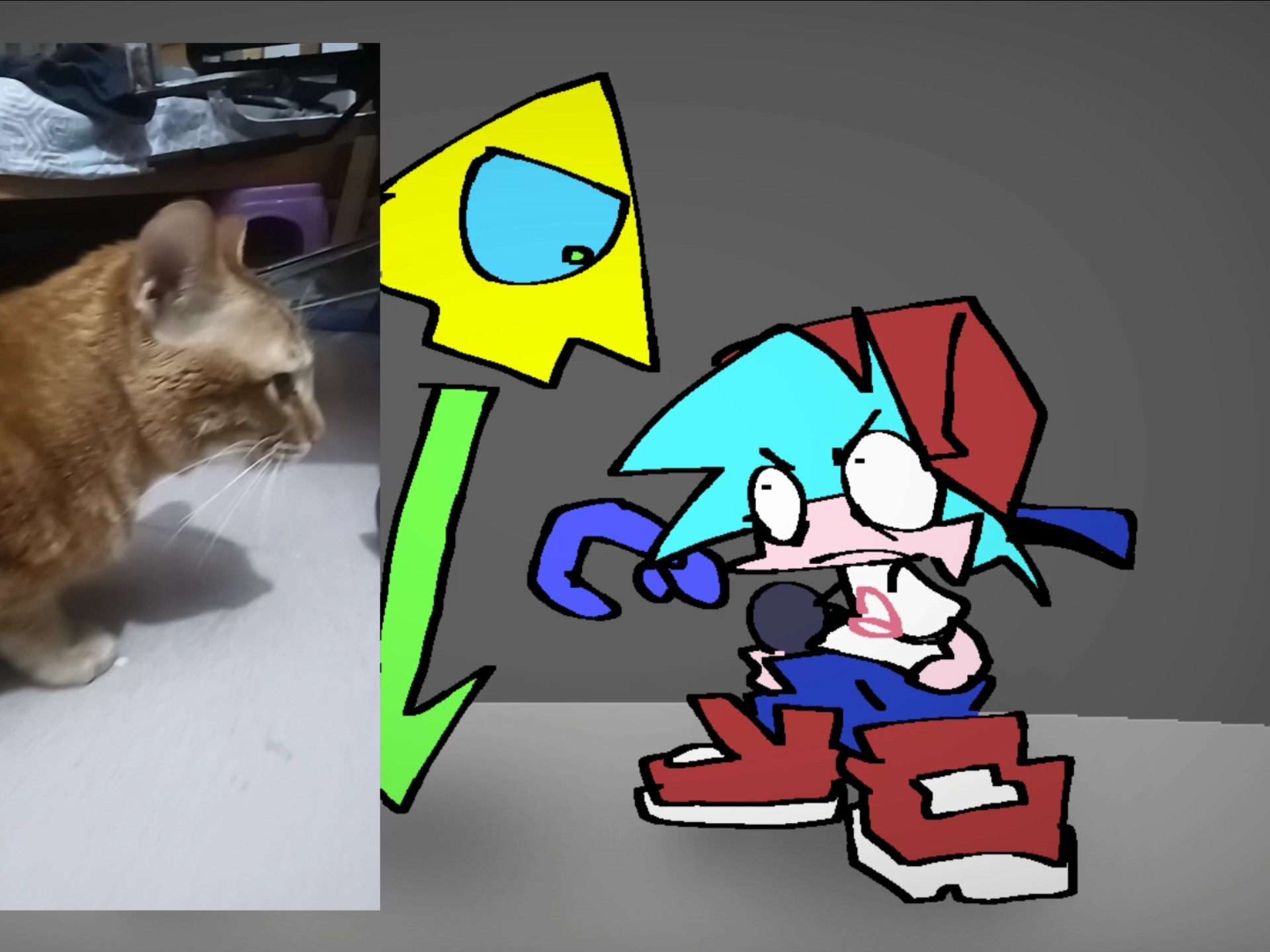 红风 2025年 fnf 4月新曲 这里有猫可以看-唉岁月沧桑-唉岁月沧桑-哔哩哔哩视频