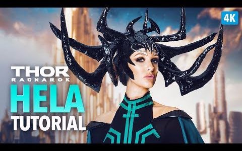 【ellimacs】海拉 Cosplay仿妆道具制作教程_哔哩哔哩_bilibili