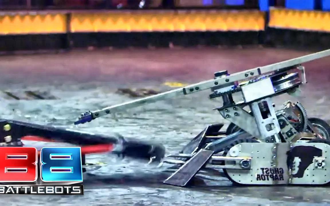 [BattleBots] 这个机器人玩了一场危险的游戏 _ GHOST RAPTOR vs WHYACHI _ BattleBots_哔哩哔哩 ...
