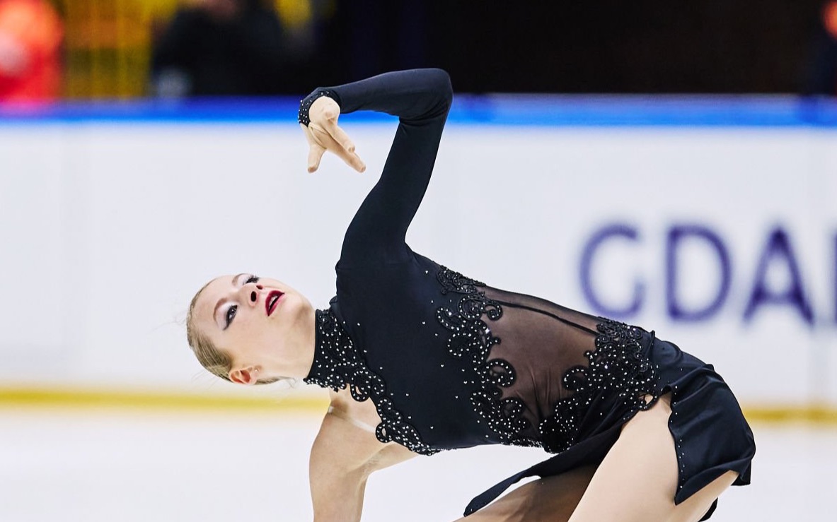 【22-23JGP④】Lorine SCHILD｜第六名 (118.85) 青年组大奖赛波兰站①女单自由滑 花样滑冰_哔哩哔哩_bilibili
