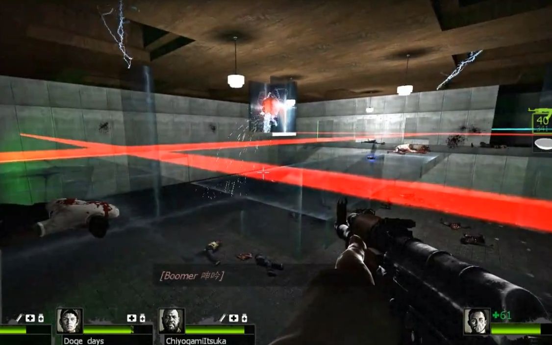 【L4D2】求生之路2 非官方地图 复杂过程 下 论优秀的团队有多么重要！_哔哩哔哩_bilibili