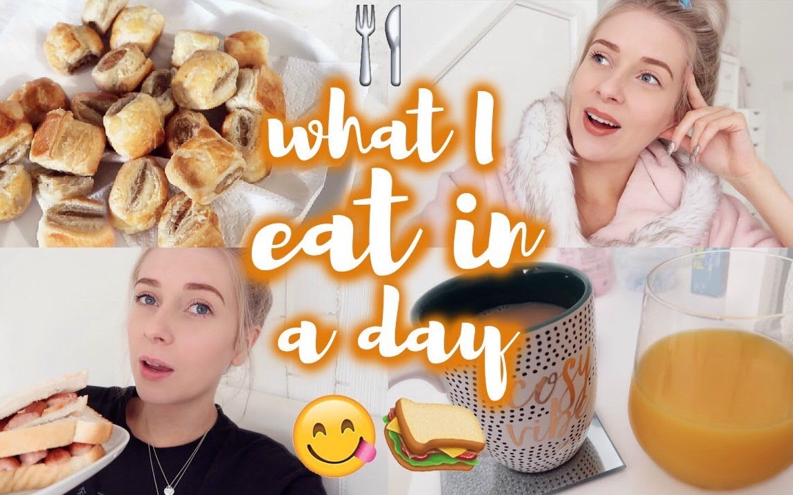 【Fabulous Hannah】我一天里吃了啥 | WHAT I EAT IN A DAY (I can explain...)_哔哩哔哩 ...