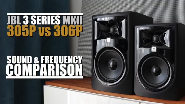 JBL 3 Series MKII - 305P vs 306P -- Sound & Frequency Response ...