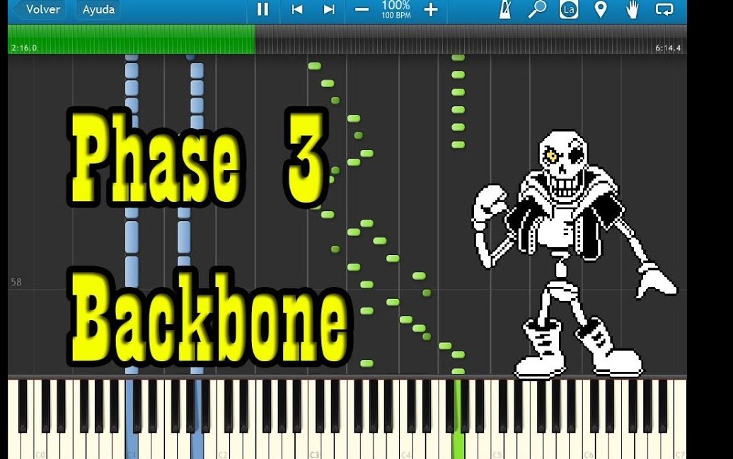 Disbelief (Phase 3,Backbone)-Synthesia-Undertale sheet music_哔哩哔哩_bilibili