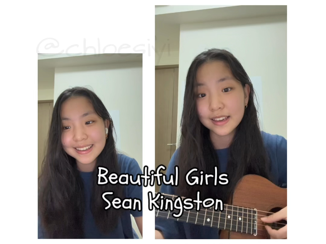 Beautiful Girls by Sean Kingston-chloesiyi-chloesiyi-哔哩哔哩视频