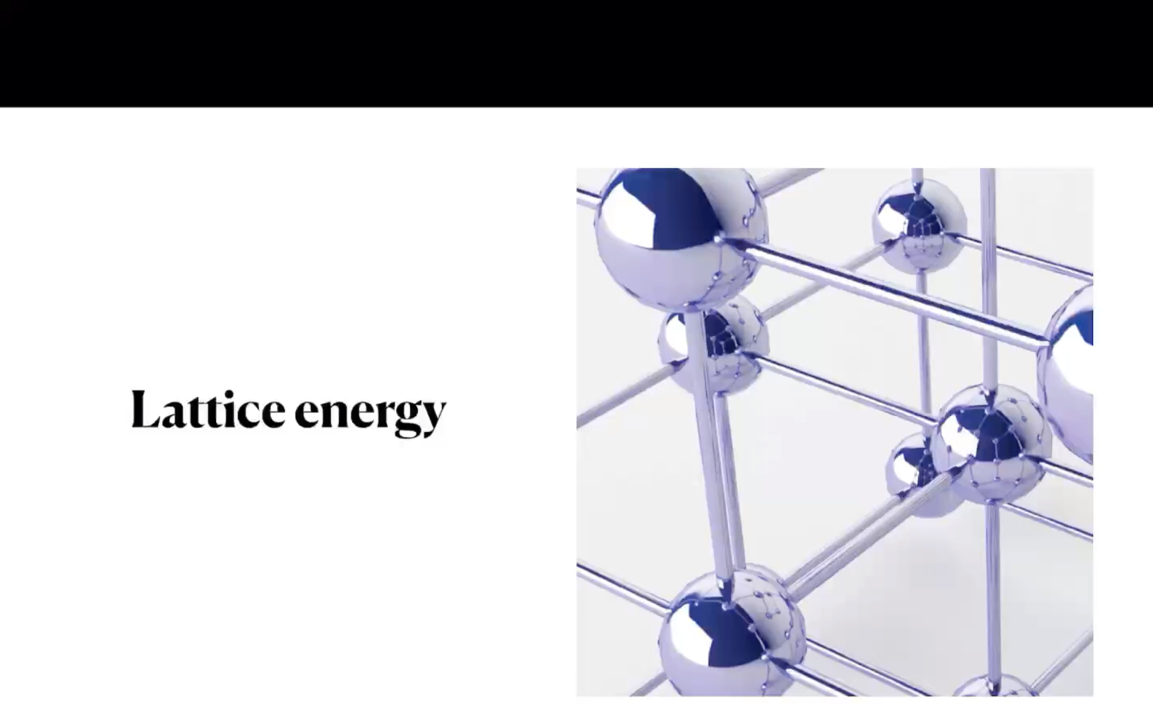 【cie alevel chemistry a2-1】lattice energy_哔哩哔哩_bilibili