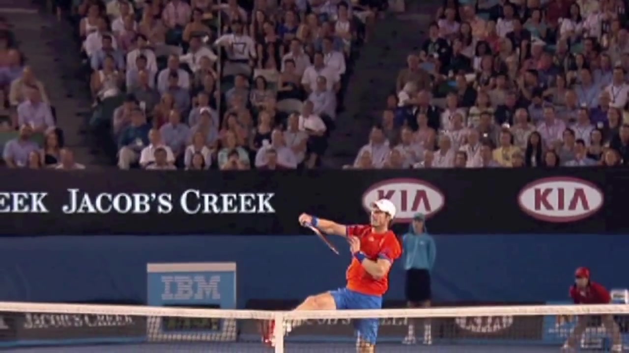 Andy Murray - Jump Smash (Overhead) Slow Motion_哔哩哔哩_bilibili