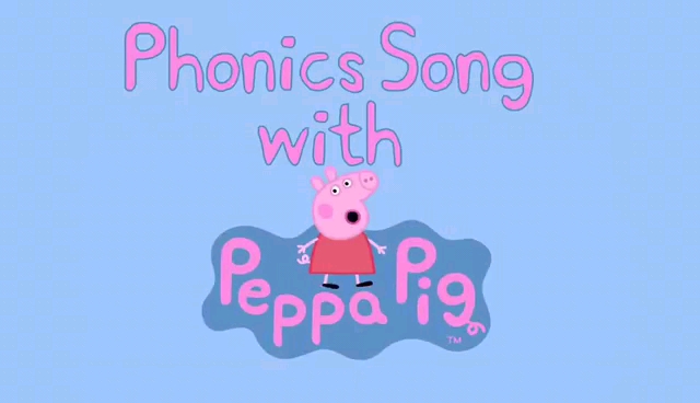 phonics song with Peppa pig 跟小猪佩奇学自然拼读_哔哩哔哩_bilibili