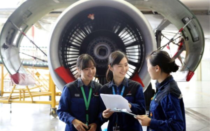 RB211引擎叶片安装_哔哩哔哩_bilibili