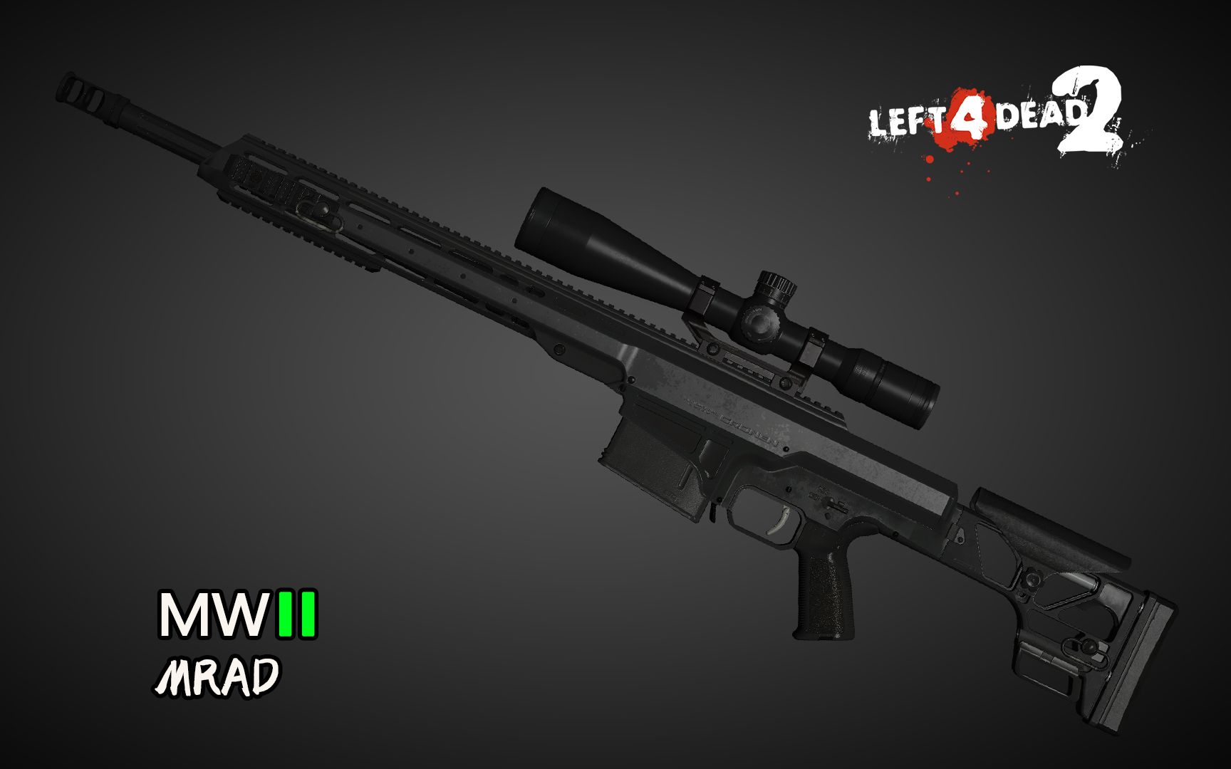 【求生之路2】MWII MRAD - 哔哩哔哩