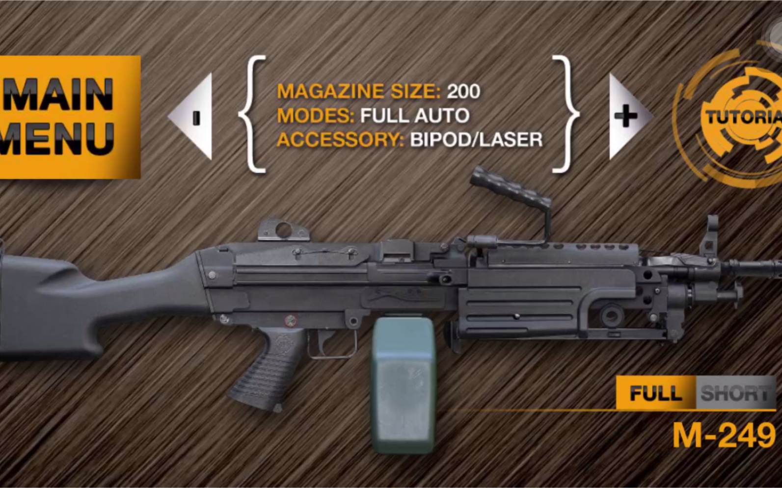 比利时FN minimi M249通用机枪_哔哩哔哩_bilibili