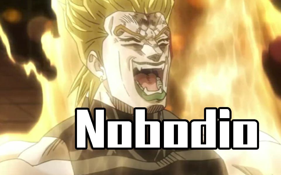 【jojo】nobody_哔哩哔哩_bilibili