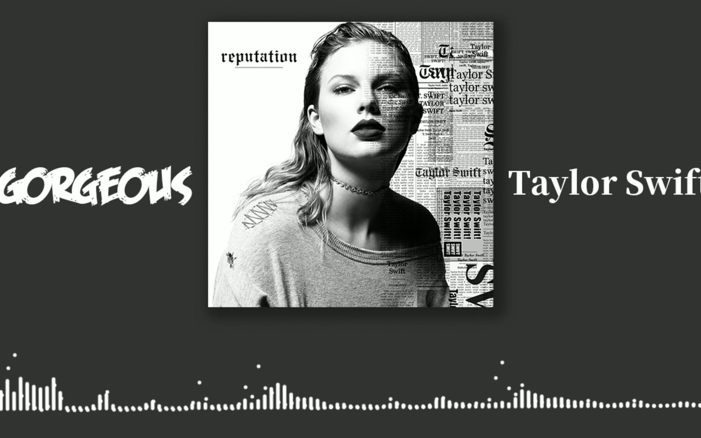 日推歌单与你擦肩而过,彻底毁了我的生活taylor Swift《gorgeo 哔哩哔哩