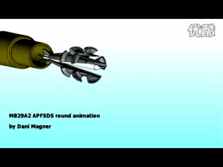 美军M829A2脱壳尾翼稳定穿甲弹（APFSDS）_哔哩哔哩_bilibili