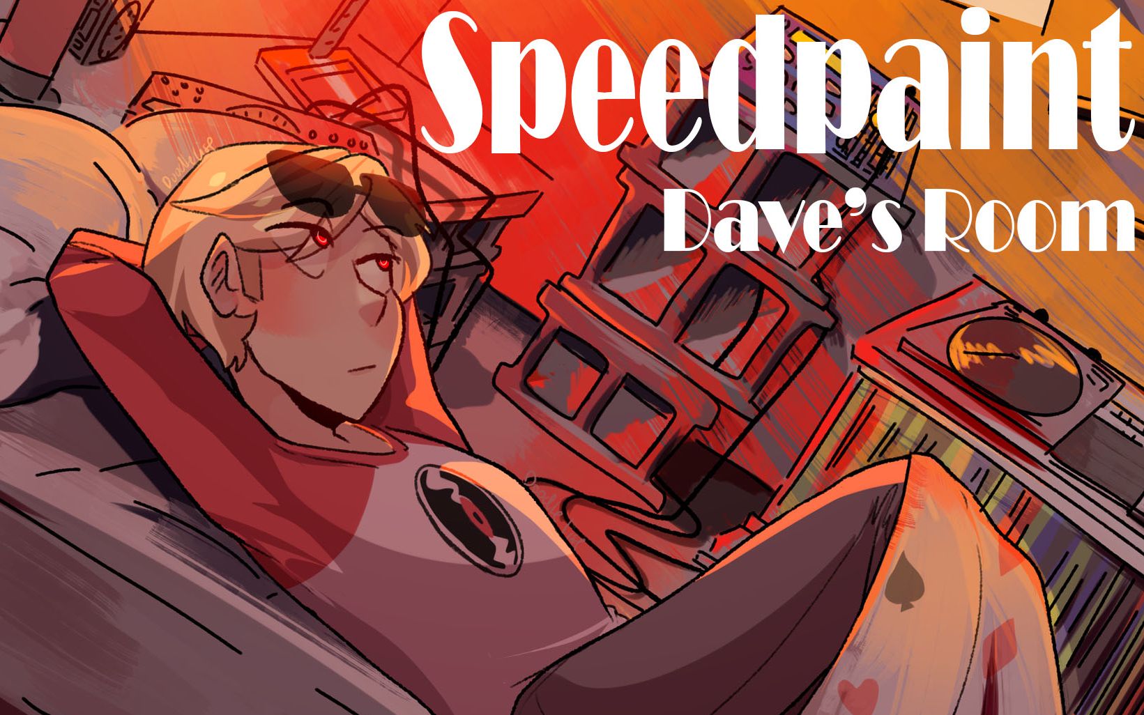 【Homestuck】 戴夫的房间 Dave's Room 极速艺术_哔哩哔哩_bilibili