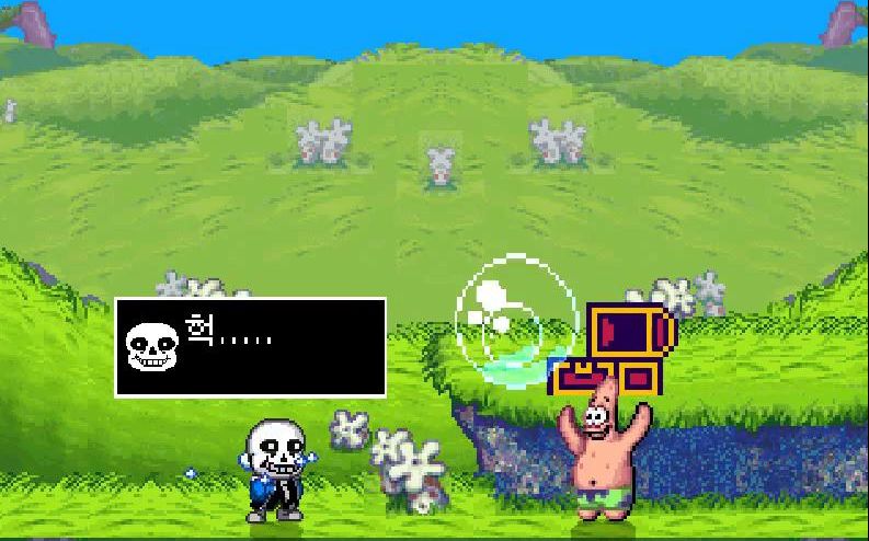 【Undertale MUGEN】用Sans通关_哔哩哔哩_bilibili
