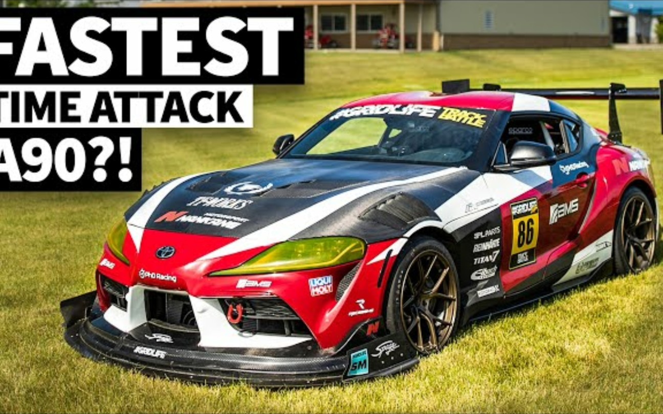 【hoonigan autofocus】全美最快的A90 Supra Time Attack賽車？！Jackie Ding的碳纖維豐田 ...