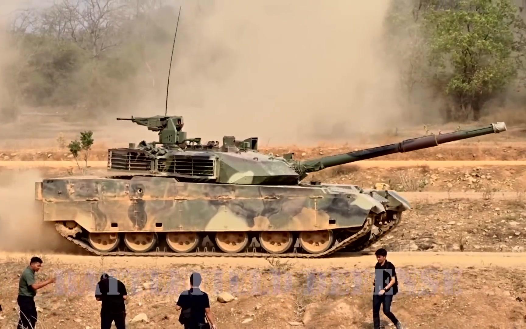 泰国陆军对VT4进行测试_哔哩哔哩_bilibili