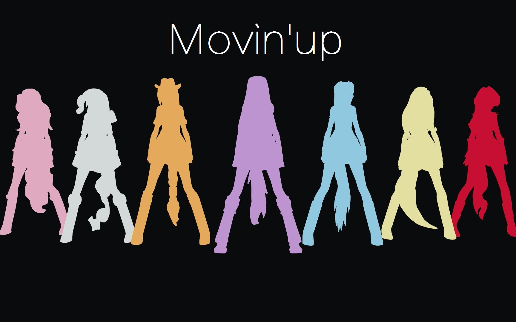 【MLP/MMD】Movin' Up - Equestria Girls_哔哩哔哩_bilibili