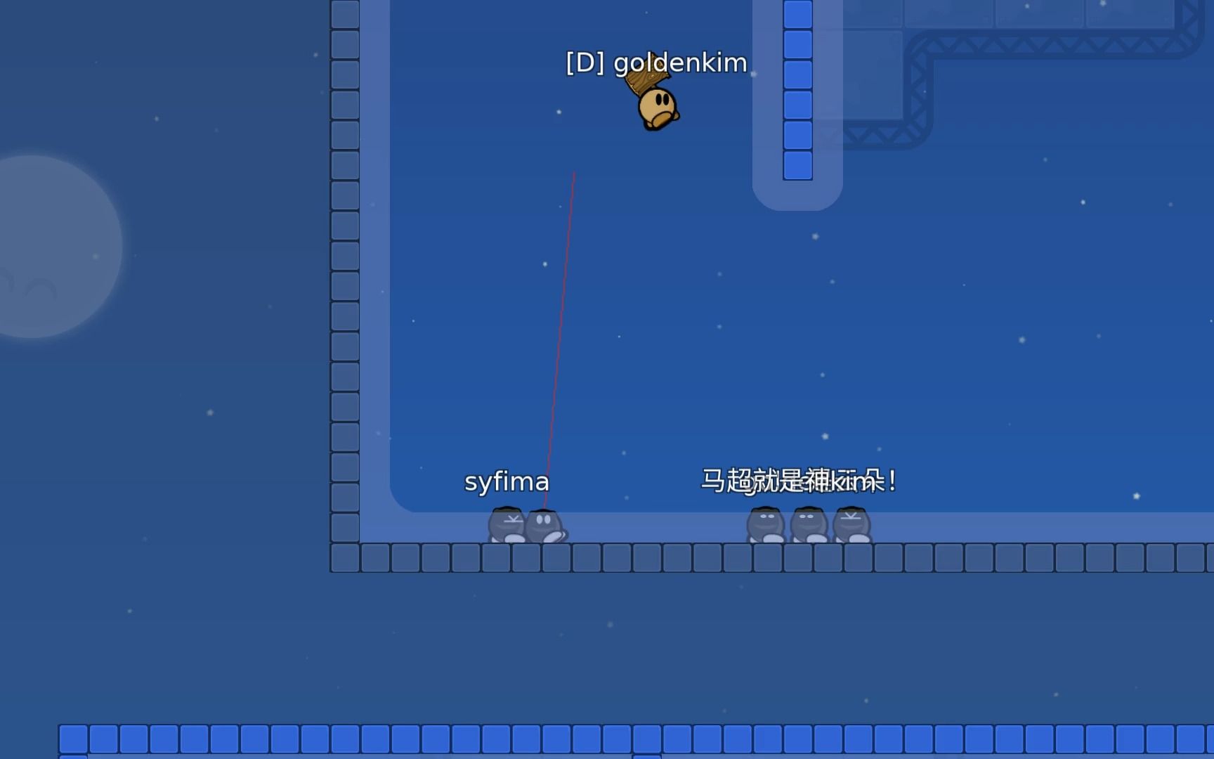 【DDrace】当你一个人玩时遇上了车队_哔哩哔哩bilibili