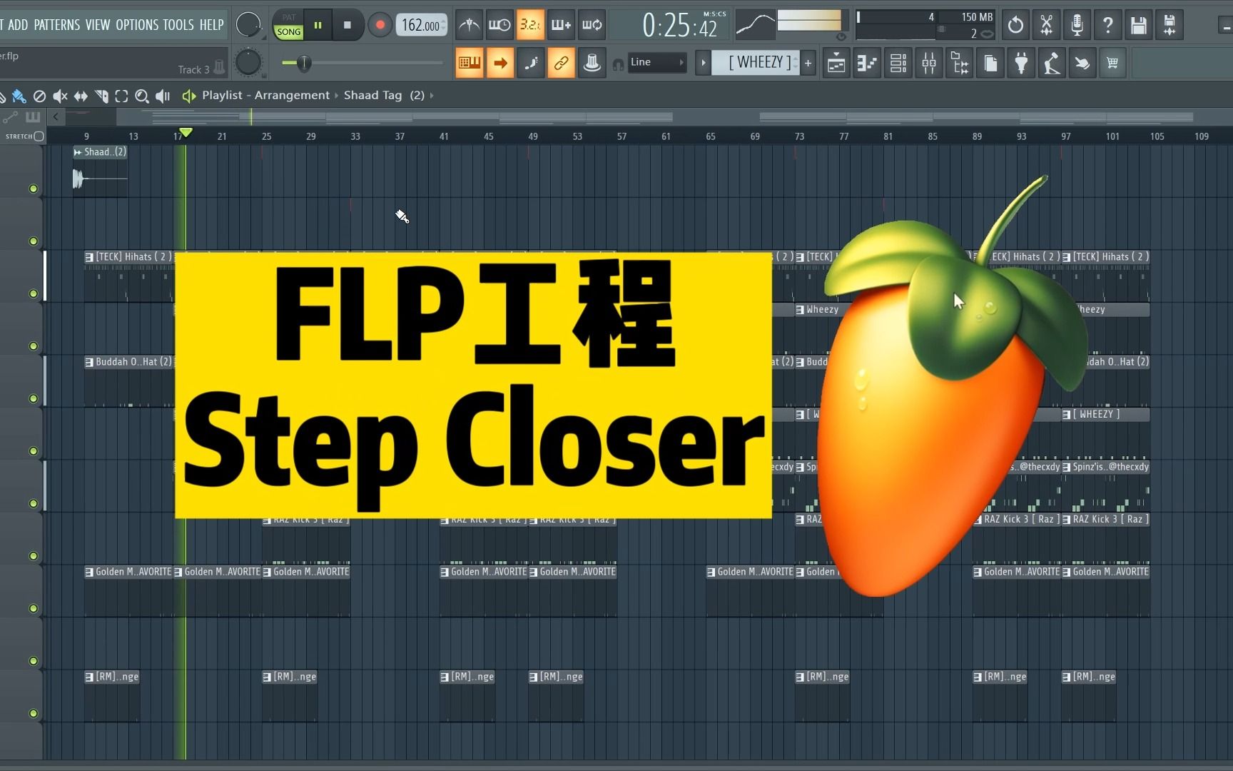 【免费FLP】FL Studio 工程 Beat - Step Closer ( - 哔哩哔哩