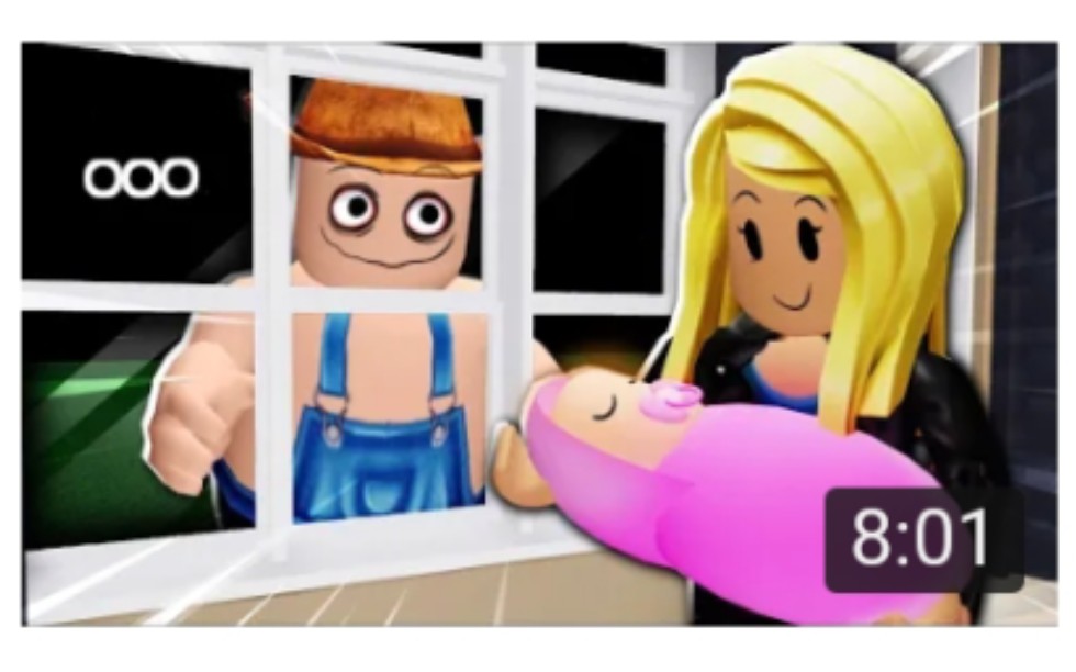 (flamingo) Being really creepy to Roblox noobs_哔哩哔哩_bilibili