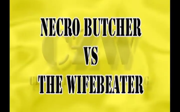 2002.09.14 CZW - Necro Butcher & Toby Klein vs. Nick Mondo & Wifebeater ...