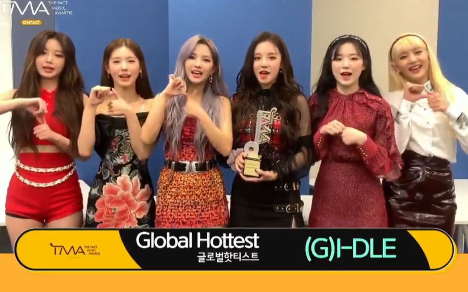 G)I-DLE】201212 TMA 'Oh my god'舞台+获奖感言+红毯_哔哩哔哩_bilibili