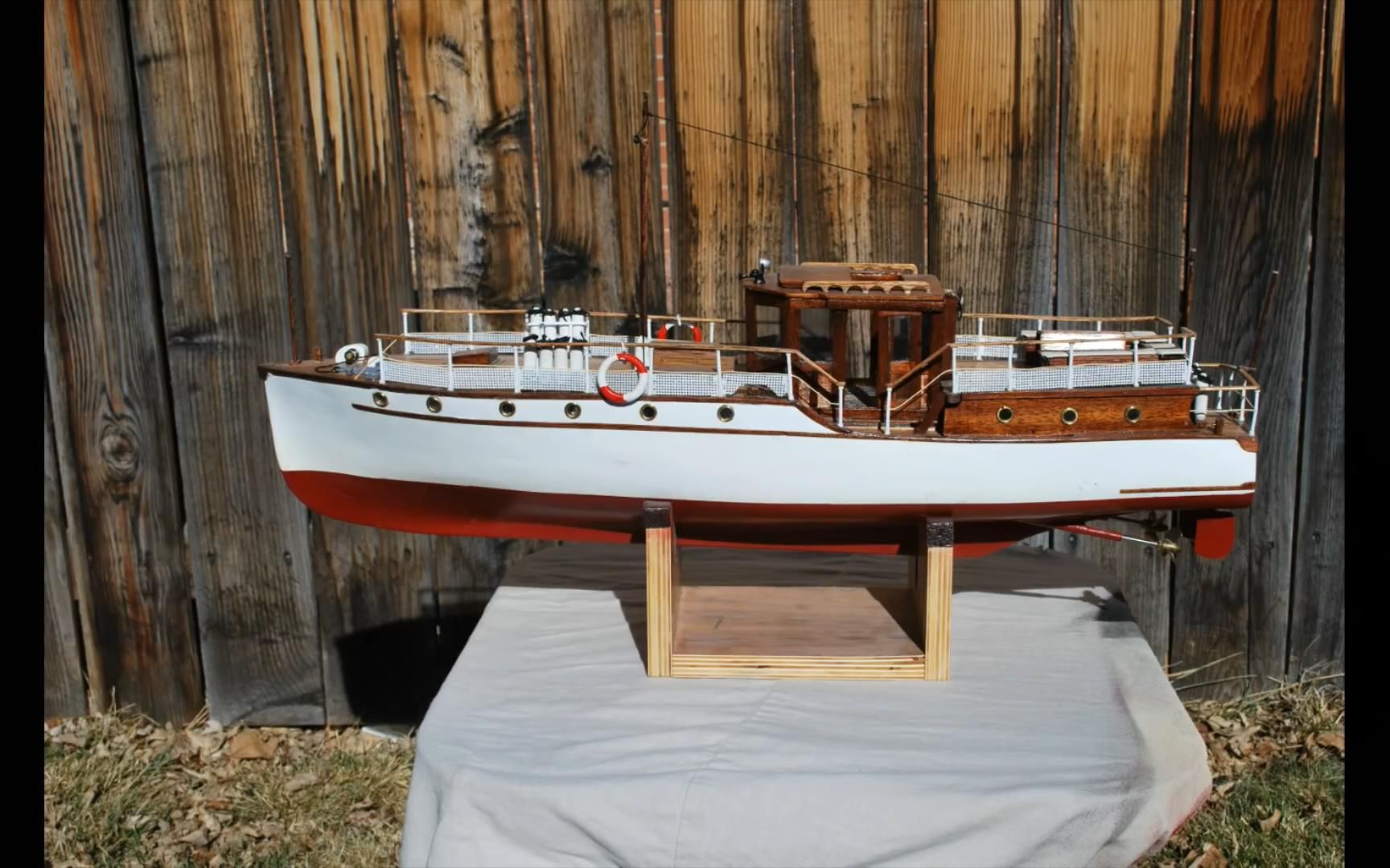 Time lapse of the Building of the Model Boat Bluebird of Chelsea_哔哩哔哩 ...