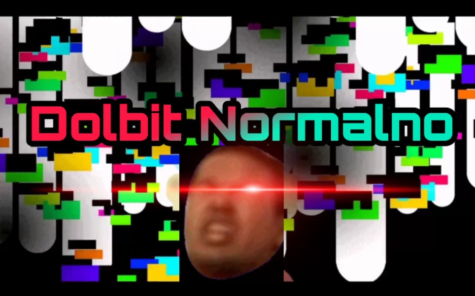 (几何冲刺/100粉特辑)Dolbit Normalno_哔哩哔哩_bilibili