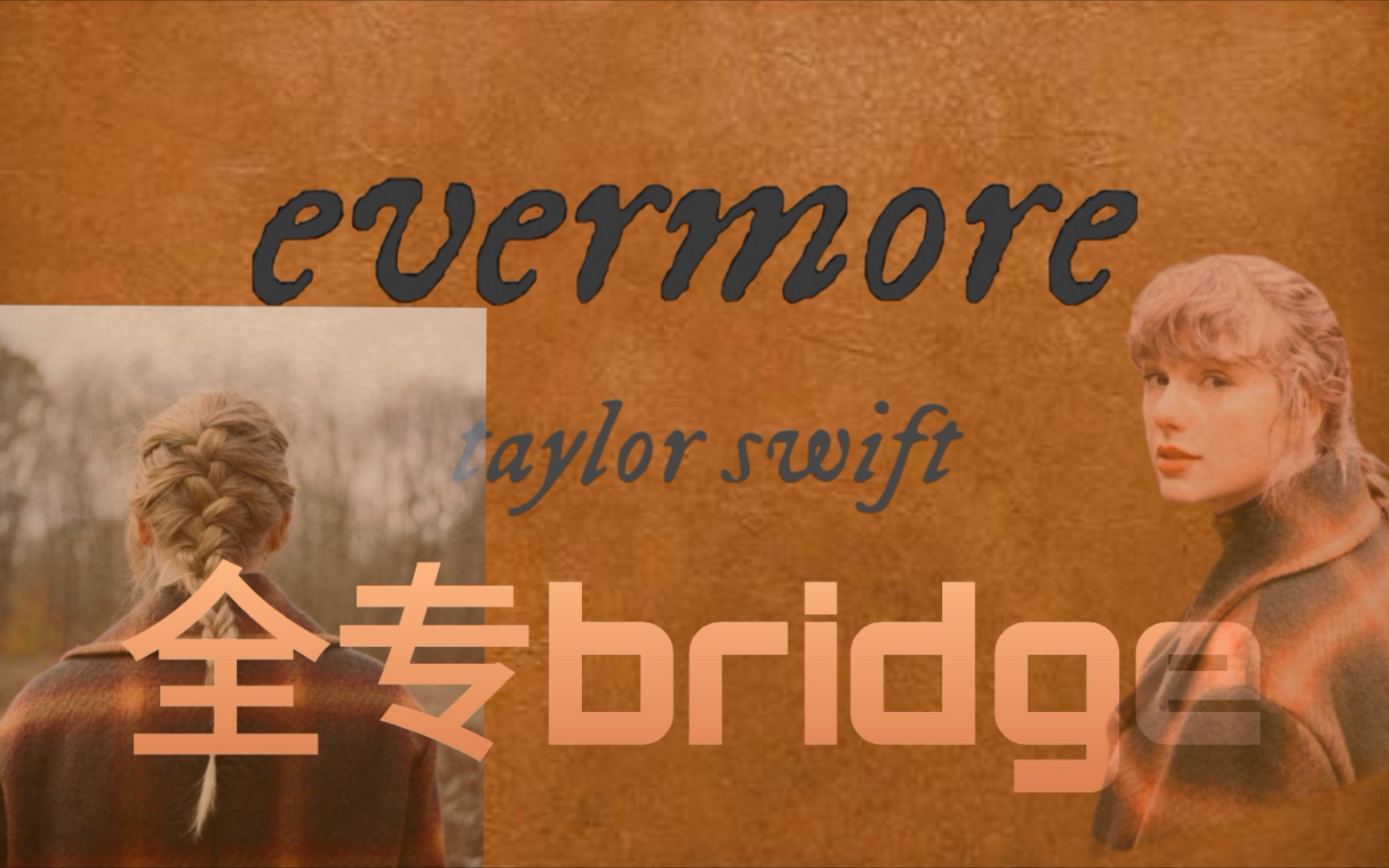 【TAYLOR SWIFT / BRIDGE】evermore全专绝美桥段欣赏 - 视频下载 Video Downloader