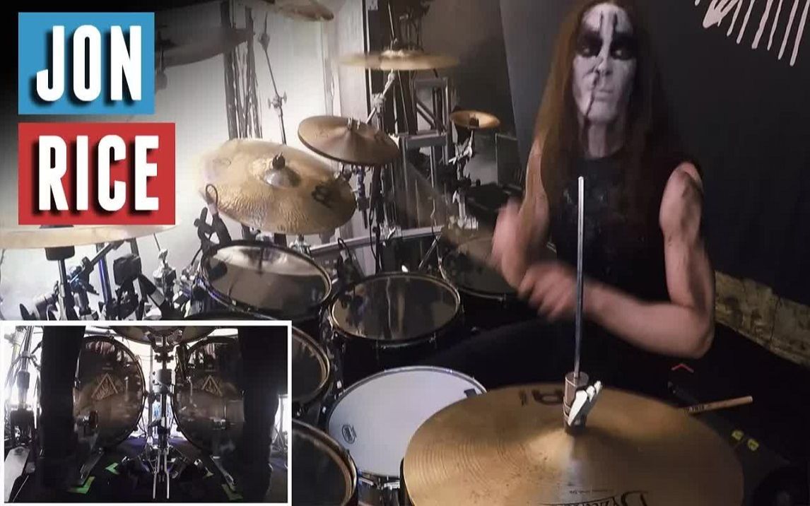 Jon Rice - Behemoth - "Conquer All" - Drum Cam_哔哩哔哩_bilibili