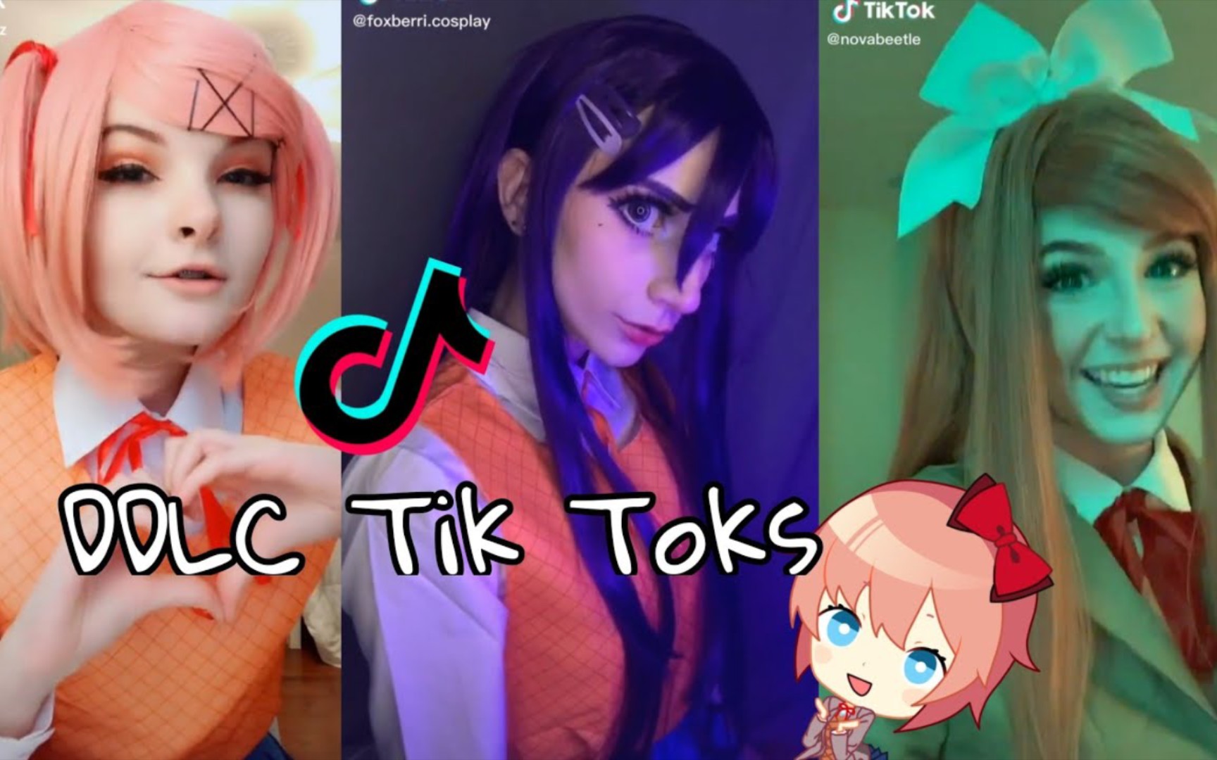 [转载]抖音上Doki们的COSPLAY_哔哩哔哩_bilibili