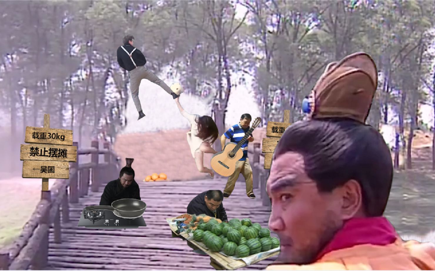 ⚡头盔姐吓退百万曹军⚡-黄花大长虫-黄花大长虫-哔哩哔哩视频