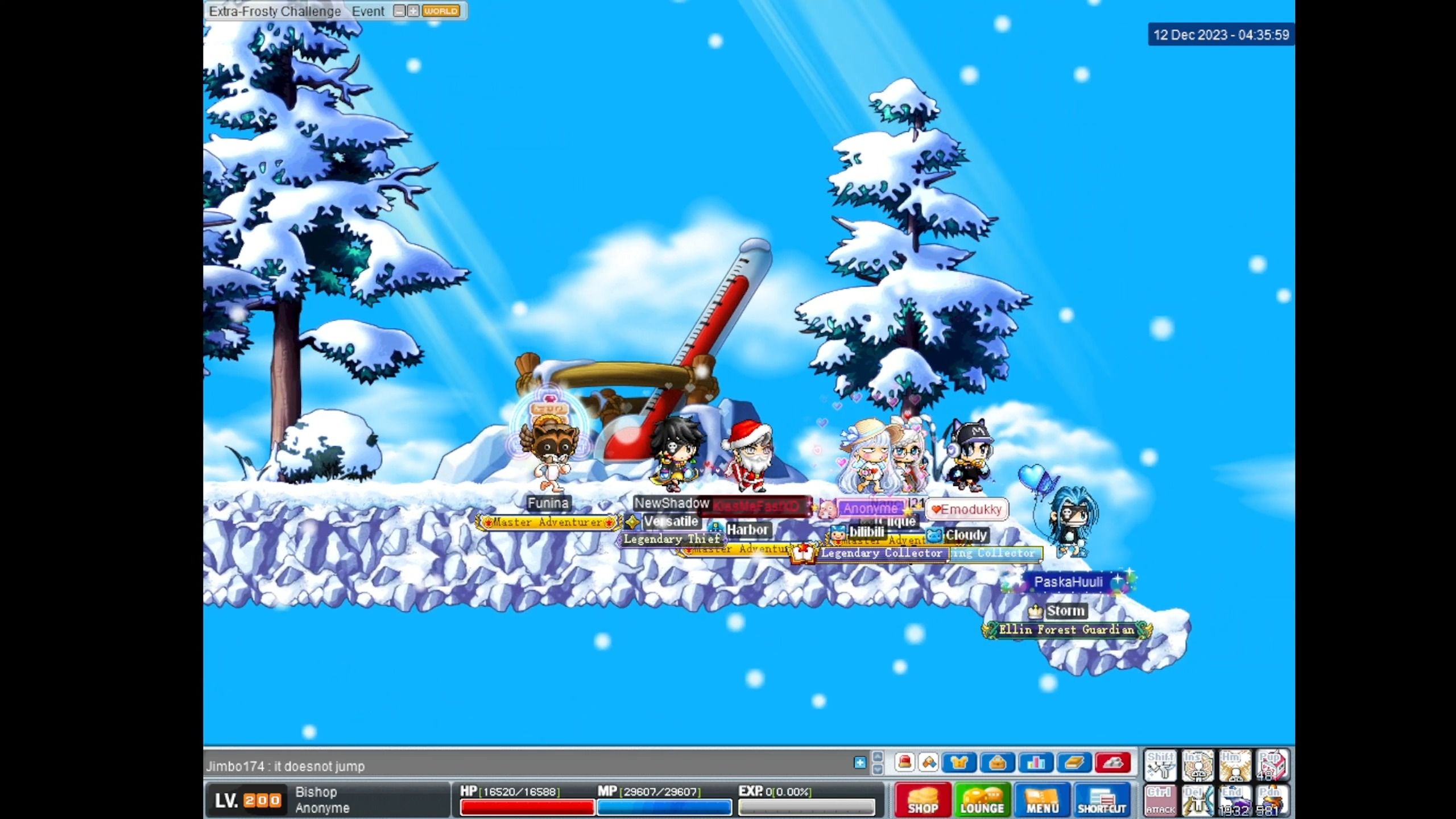 【MapleRoyals】冒险岛mapleroyals圣诞节活动之一跳跳活动《极寒挑战》-七分贝的旋律-七分贝的旋律-哔哩哔哩视频