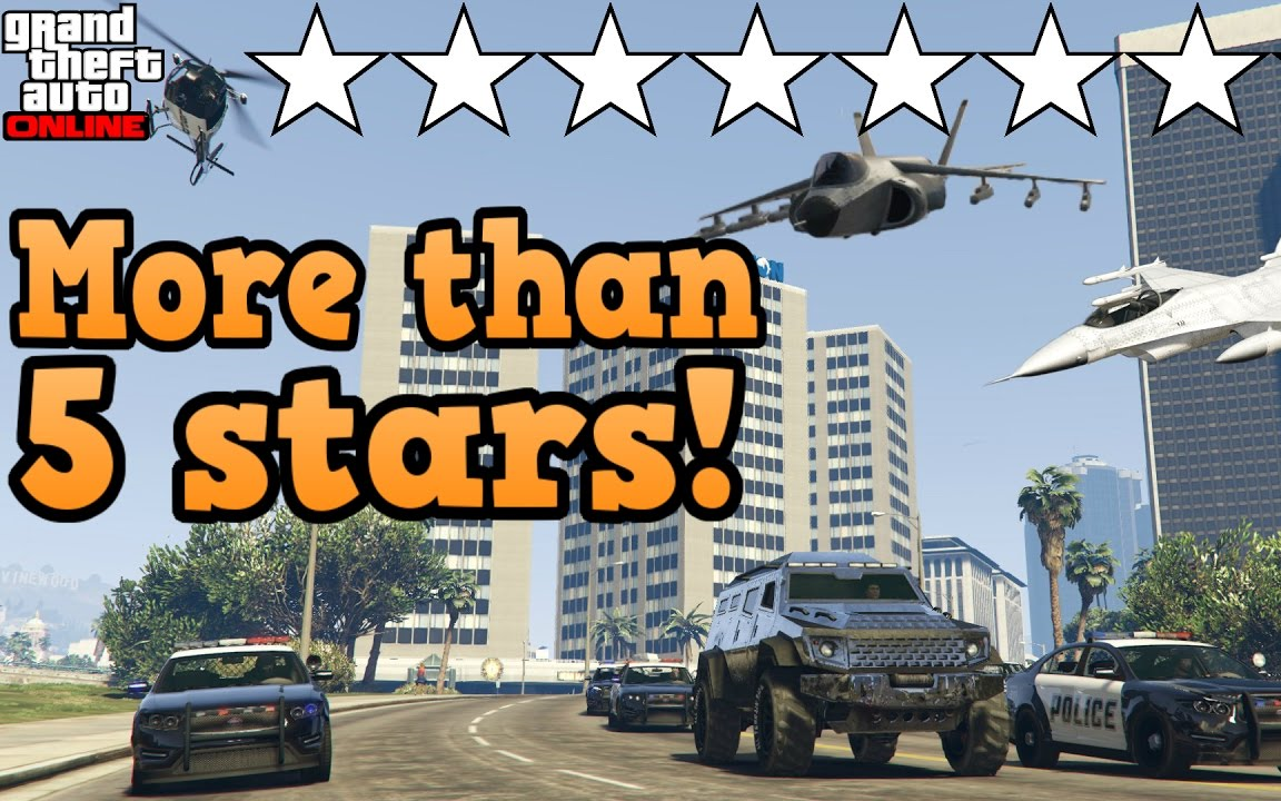 【GTA5】在GTA5中通缉超过5颗星会怎样?【Red Arcade】【1080P】_哔哩哔哩 (゜-゜)つロ 干杯~-bilibili