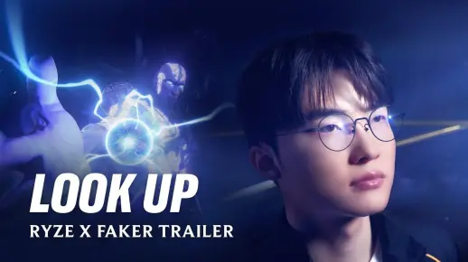 Look Up! Ryze x Faker Trailer - League of Legends Wild Rift_游戏热门视频