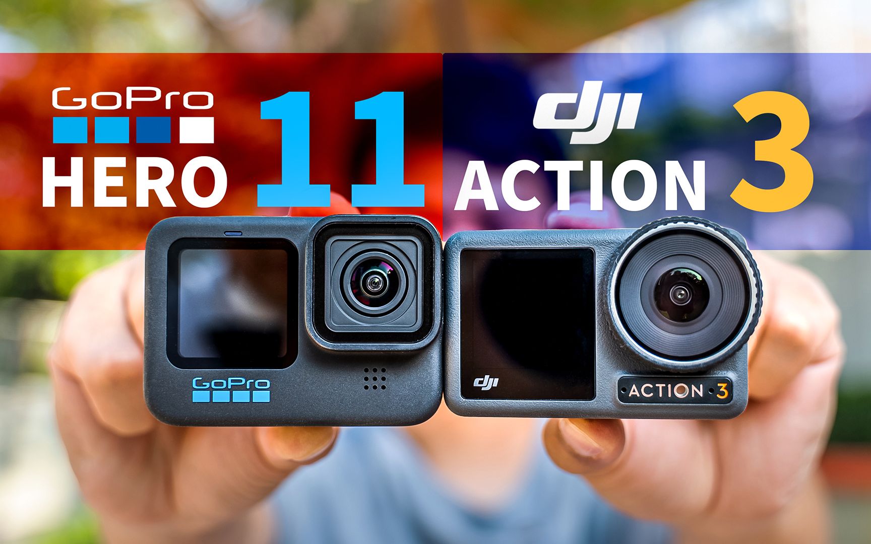 正面硬刚！谁才是王？GoPro 11与大疆Action 3全面对比 - 哔哩哔哩