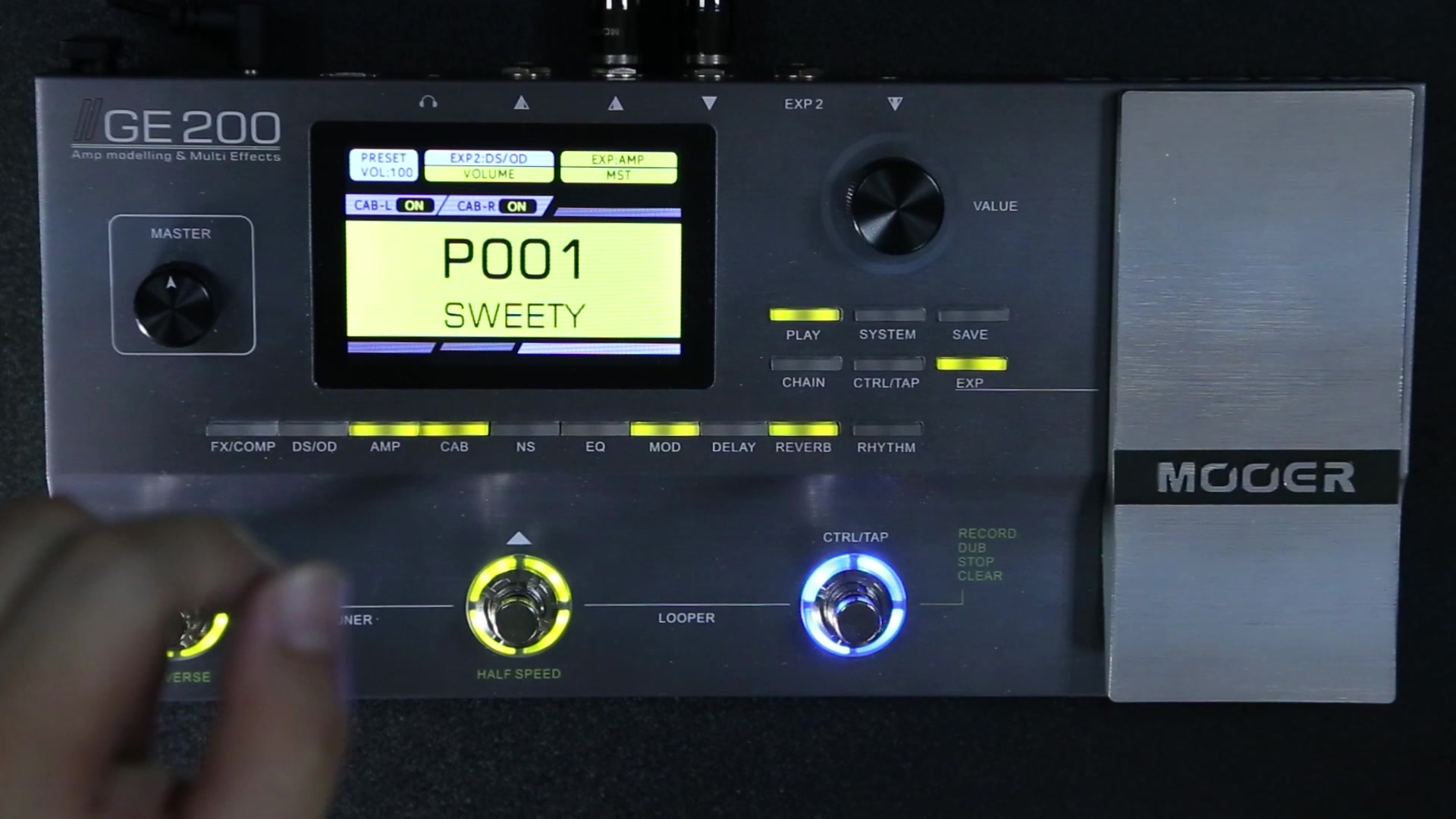 MOOER官方 GE200中文基础操作教学_哔哩哔哩_bilibili