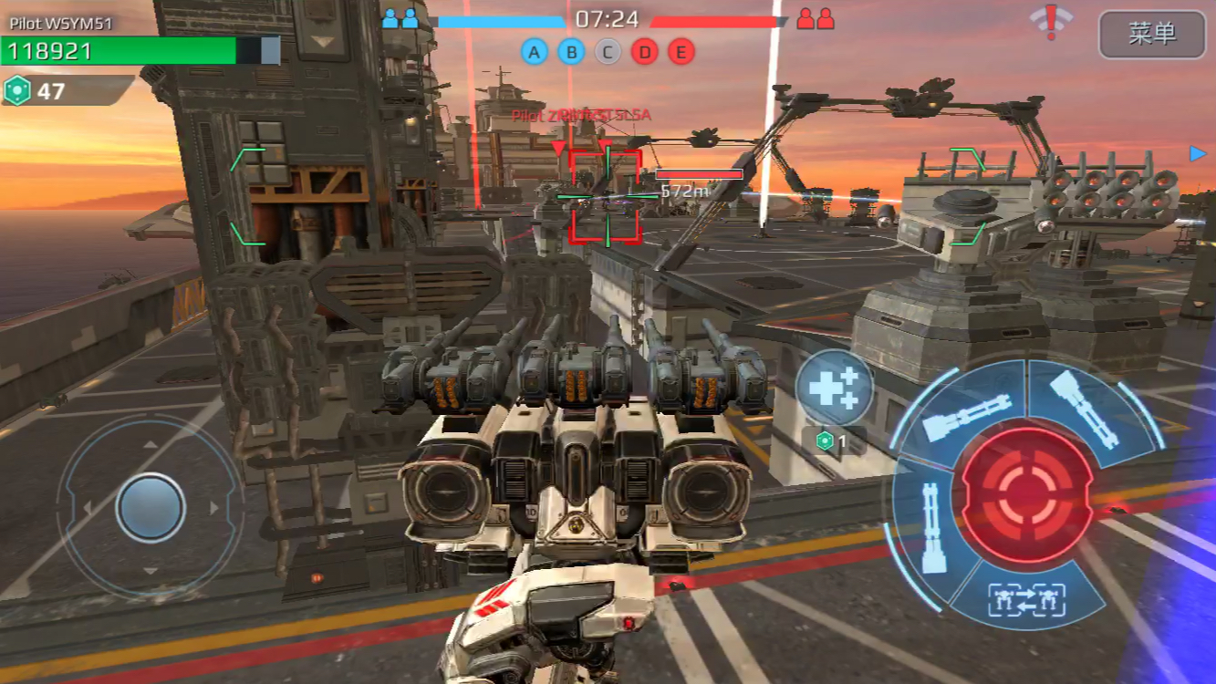 war robots 测试（内有ios和安卓下载地址）_哔哩哔哩_bilibili