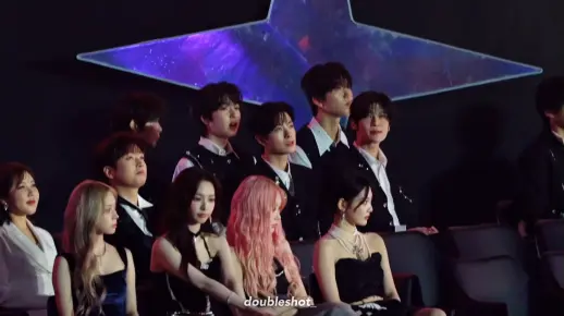 NCT WISH丨241117 KGMA Reaction to RIIZE丨@doubleshot__哔哩哔哩_bilibili