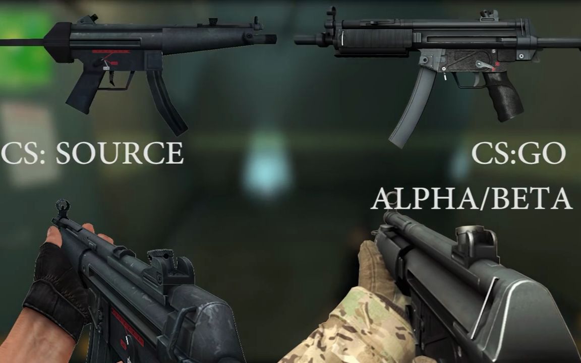 CSGO BETA中的MP5-SD_哔哩哔哩_bilibili