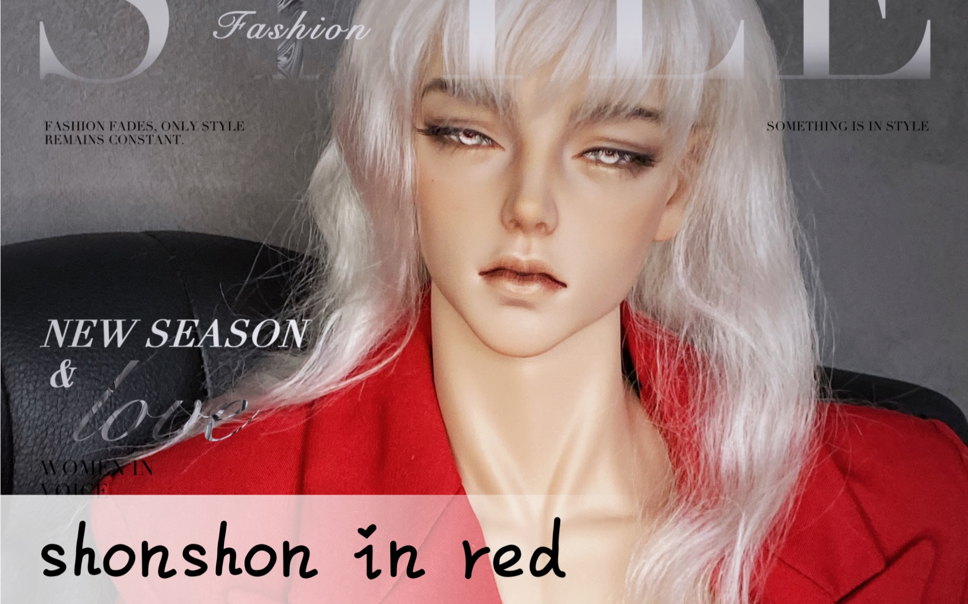 shonshon in red_哔哩哔哩_bilibili